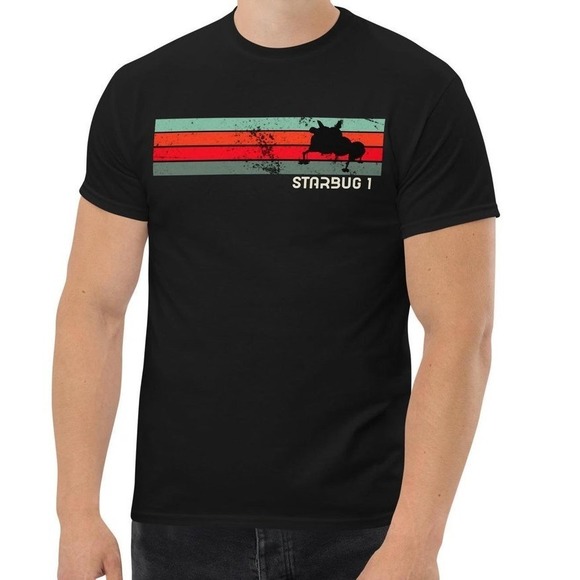 Shirts | Retro Starbug 1 Red Dwarf 9s Nostalgia Geek Gifts Red Dwarf ...